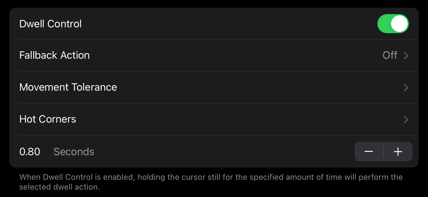How do I change the dwell time? – Forbes AAC Online Help Center