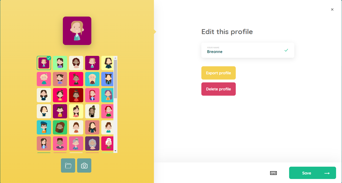How do I customize a Spark profile? – Forbes AAC Online Help Center