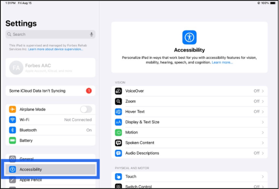 Troubleshooting Guided Access on my ProSlate 10 – Forbes AAC
