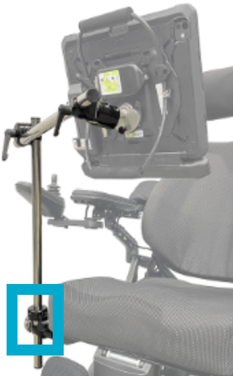 What are the parts of an APEX Wheelchair Mount (2-Tube and 3-Tube ...