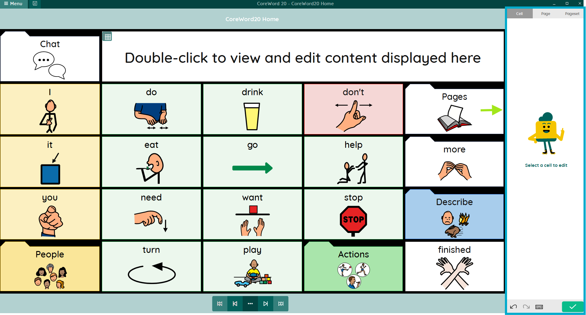 How do I change the button style? – Forbes AAC Online Help Center