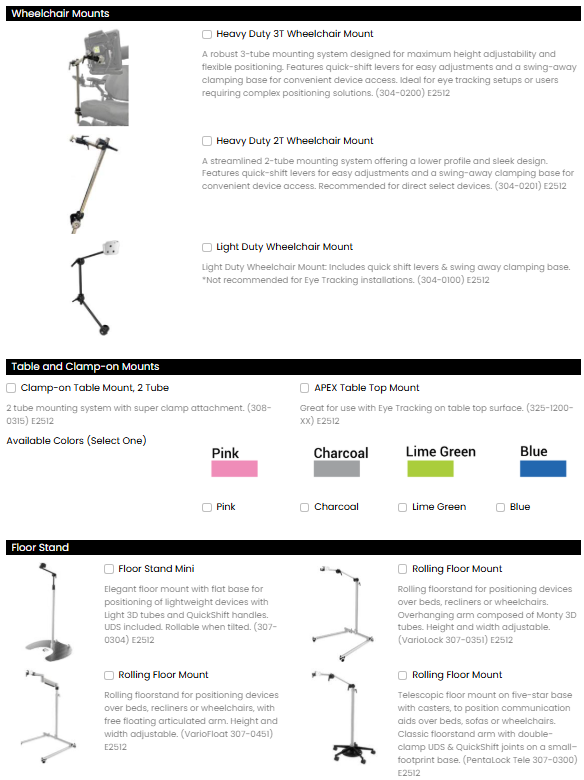 What device mounting solutions does Forbes AAC offer? – Forbes AAC ...